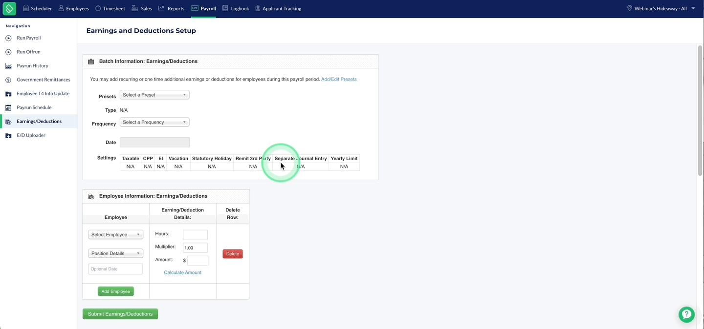 What's New with Payroll – Push Operations Help Center